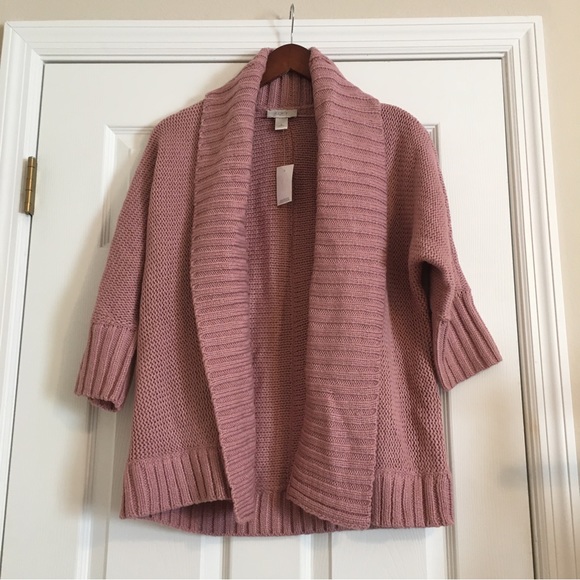 LOFT | Sweaters | Nwt Loft Knit Open Cardigan | Poshmark